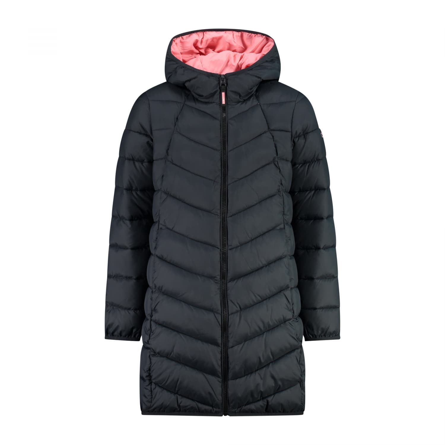 CMP Mädchen Mantel Kid G Coat Fix Hood 33Z1465-U423 104 Antracite | 104 ...