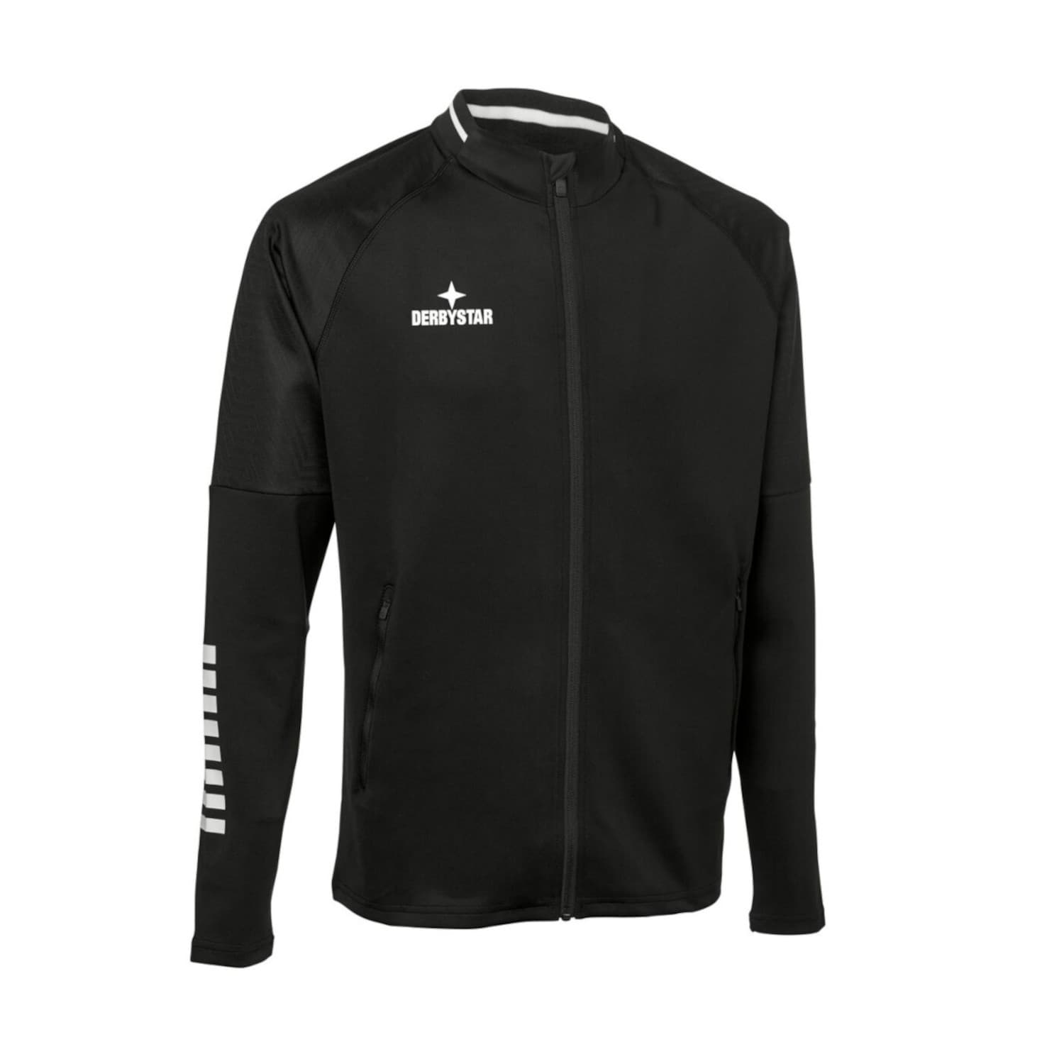 Derbystar Herren Trainingsjacke Primo v24 6105050210 L Schwarz/Weiß | L | cortexpower.de