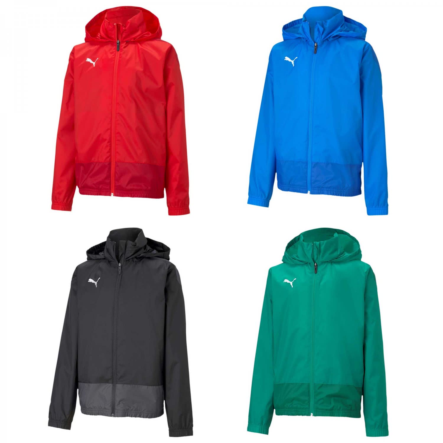 Puma Kinder Regenjacke teamGOAL 23 Training Rain Jacket Jr 656566 ...