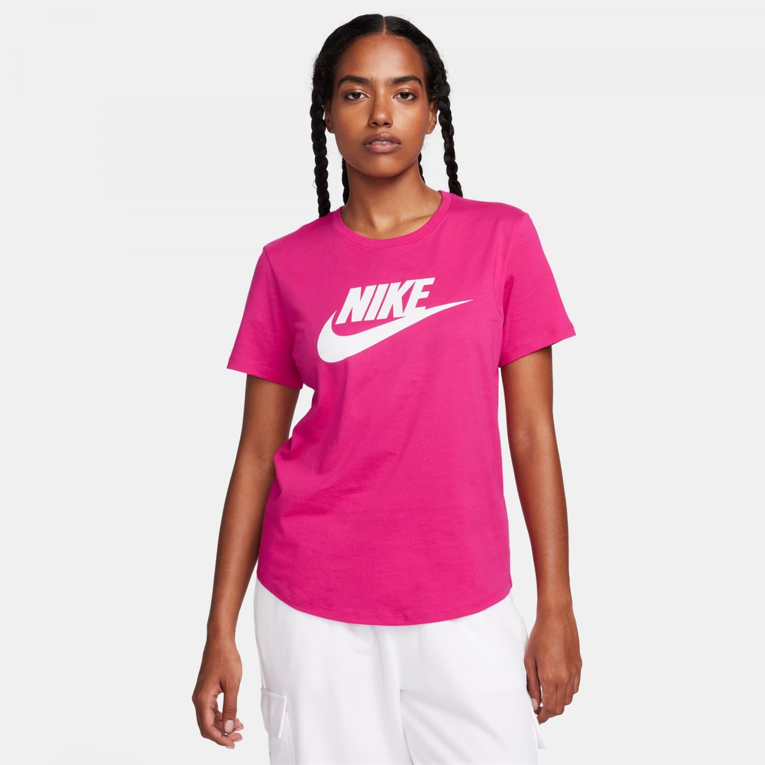 Nike Damen T-Shirt Sportswear Club Essentials DX7906 | cortexpower.de