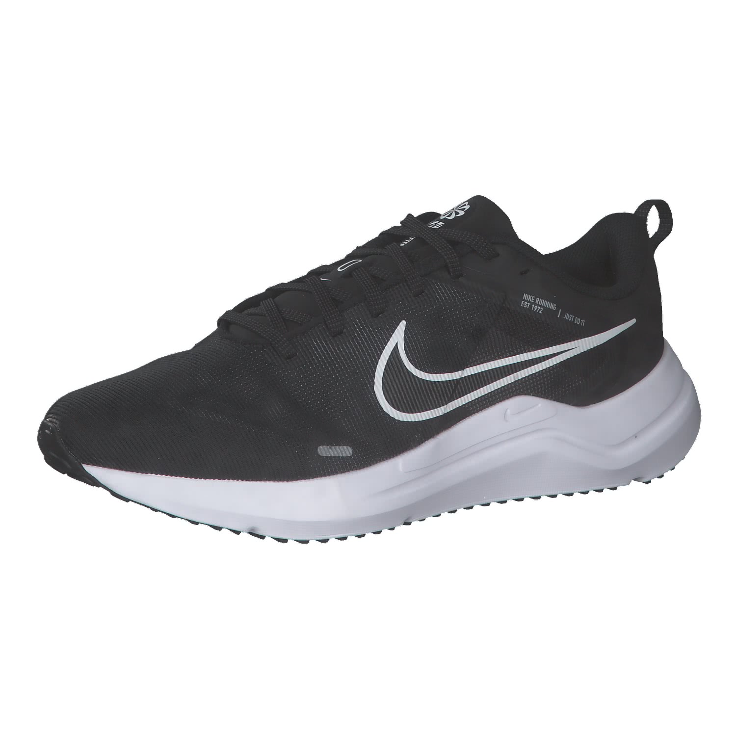 Nike Herren Laufschuhe Downshifter 12 DD9293-001 45 Black/White-DK ...