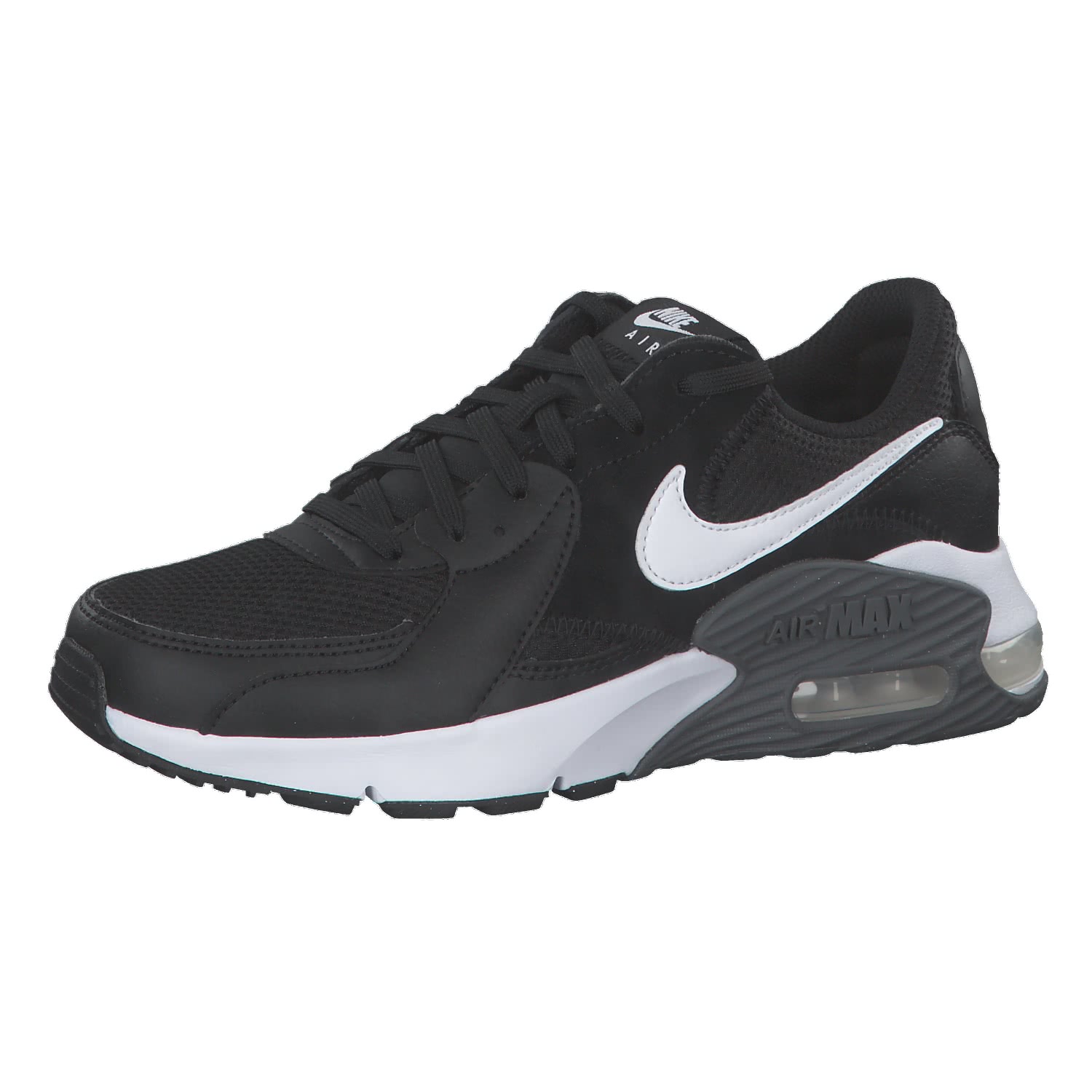 Nike Damen Sneaker Air Max Excee CD5432-003 37.5 Black/White-Dark Grey ...