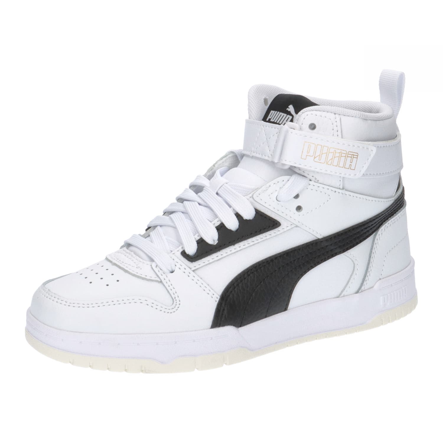 Puma Kinder Sneaker RBD Game Jr 386172-01 39 Puma White-Puma Black-Puma ...