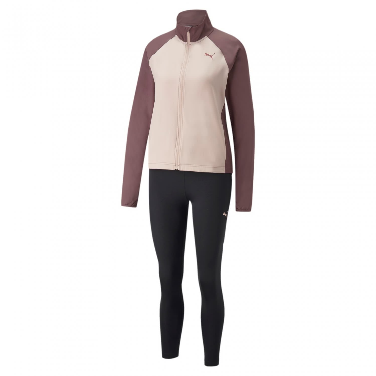 Puma Damen Trainingsanzug Active Woven Suit 670024-75 M Dusty Plum | M ...