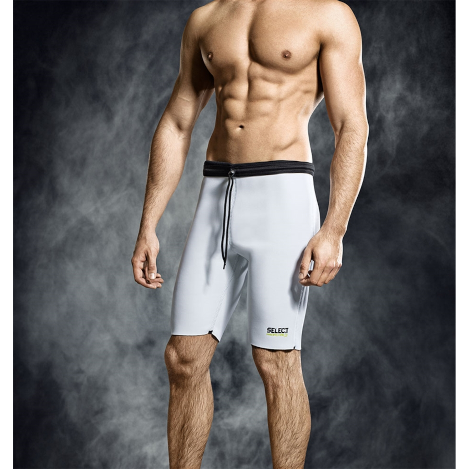 Select Herren Thermohose Short Tight 5640003010 L Weiß/Schwarz | L ...