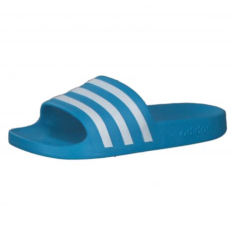 adidas Unisex Badeschlappen ADILETTE AQUA FY8047 46 Solar Blue/Ftwr ...
