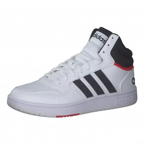 adidas Herren Sneaker HOOPS 3.0 MID GY5543 42 2/3 Ftwr White/Legend Ink ...