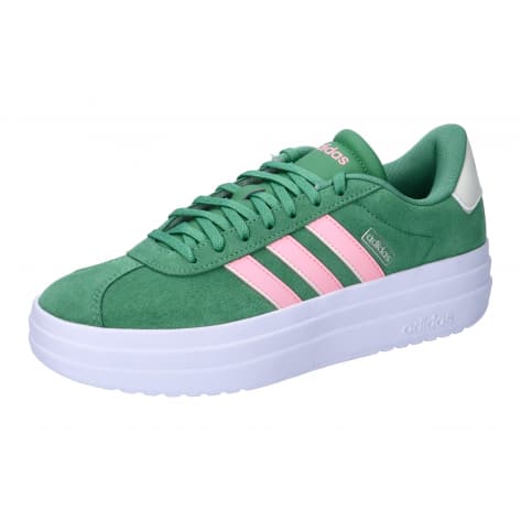 adidas Damen Sneaker VL COURT BOLD IH0365 39 1/3 Preloved Green/Pink ...