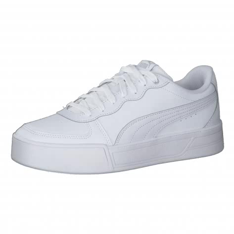 Puma Damen Sneaker Skye 374764-01 40 Puma White-White-Silver-Gray ...