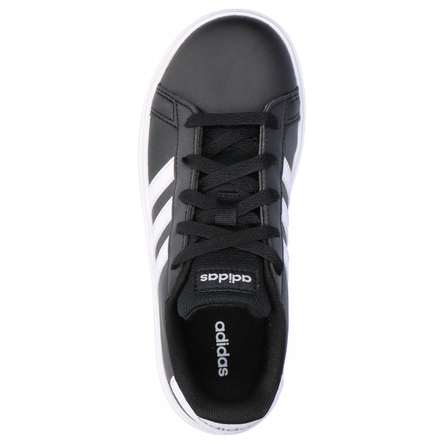 adidas Kinder Sneaker GRAND COURT 2.0 K GW6503 36 2/3 Core Black ...
