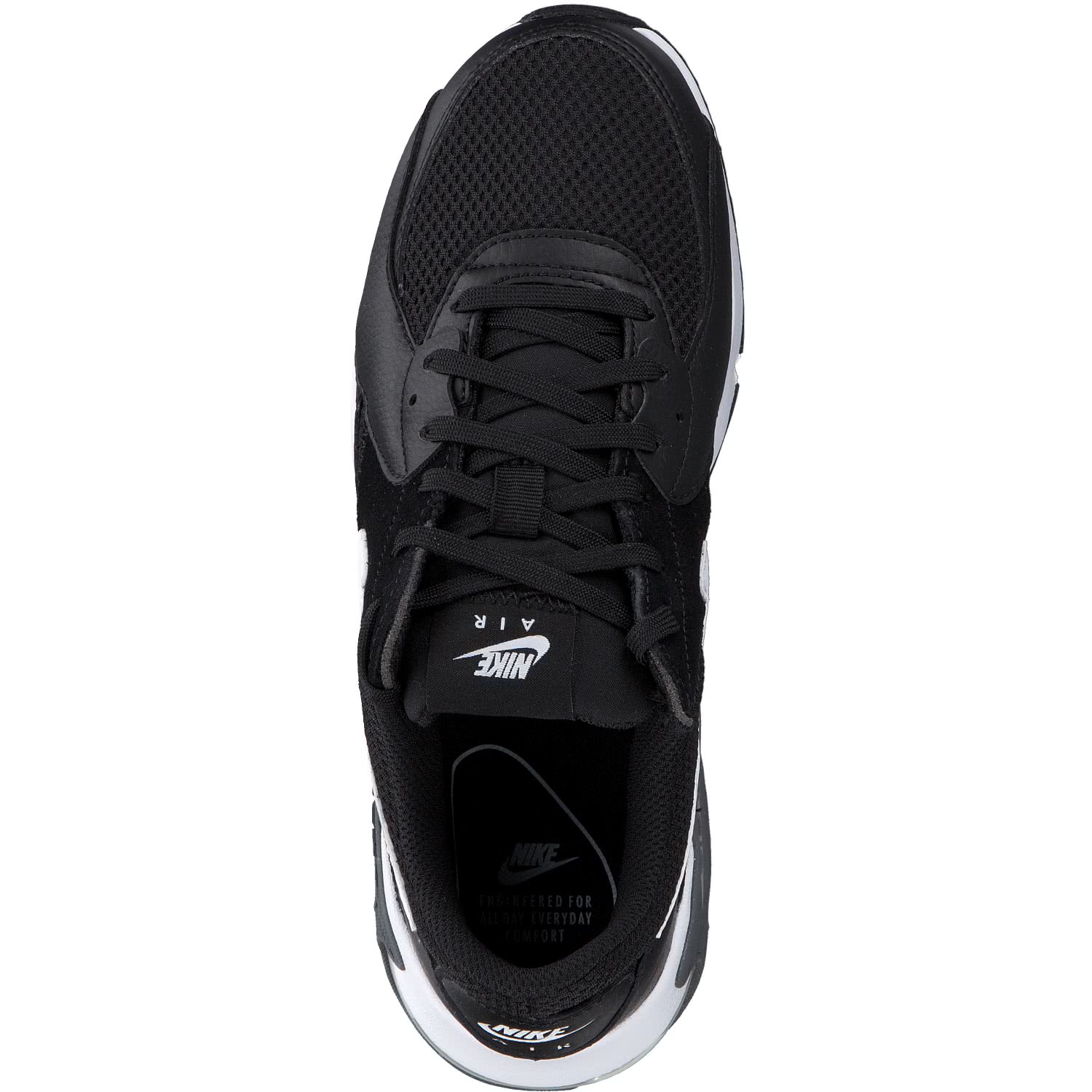 Nike Damen Sneaker Air Max Excee CD5432-003 37.5 Black/White-Dark Grey ...