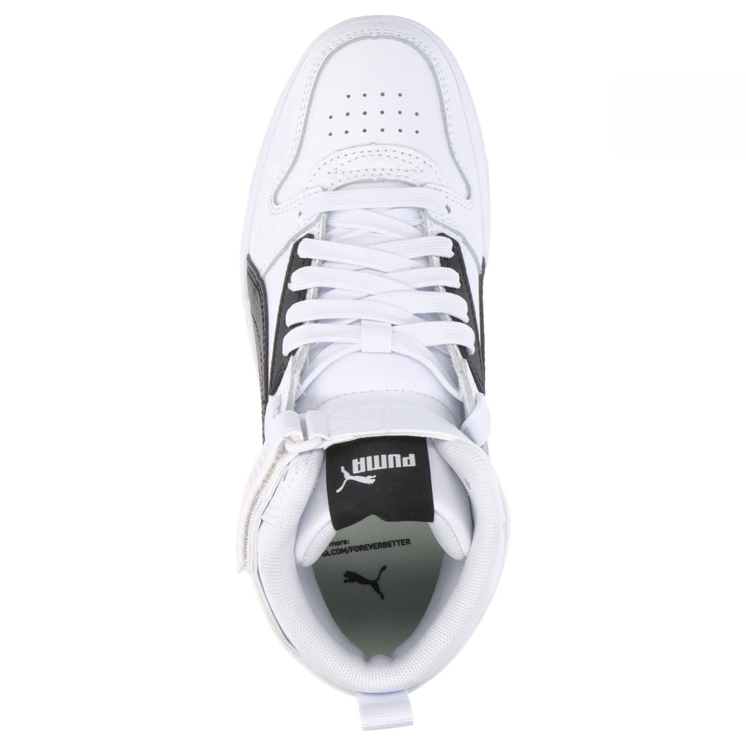 Puma Kinder Sneaker RBD Game Jr 386172-01 39 Puma White-Puma Black-Puma ...