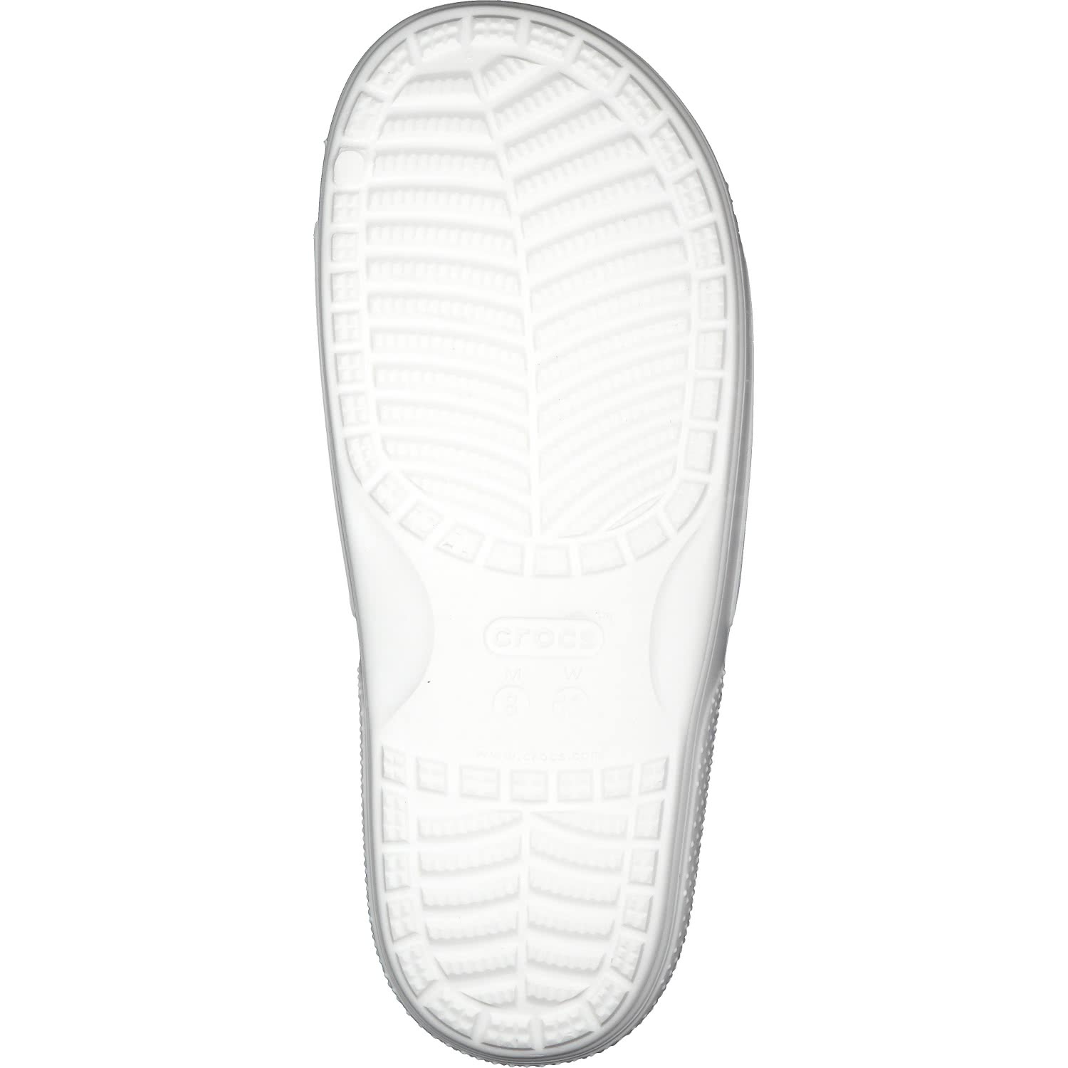 Crocs Schuhe Classic Slide 206121-100 42-43 White | 42-43 | cortexpower.de