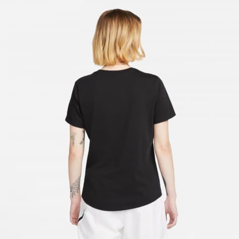 Nike Damen T-Shirt Sportswear Club Essentials DX7902-010 S Black | S ...