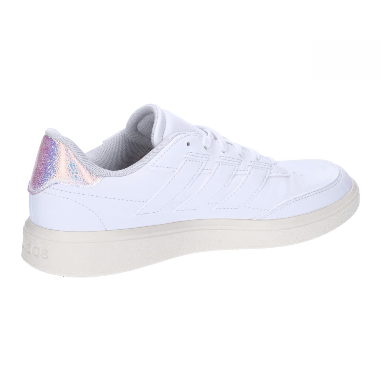 adidas Damen Sneaker COURTBLOCK IF6464 39 1/3 Ftwr White/Ftwr White/Off ...