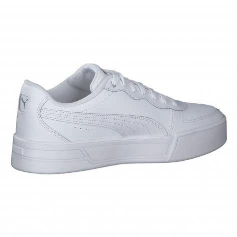 Puma Damen Sneaker Skye 374764-01 40 Puma White-White-Silver-Gray ...